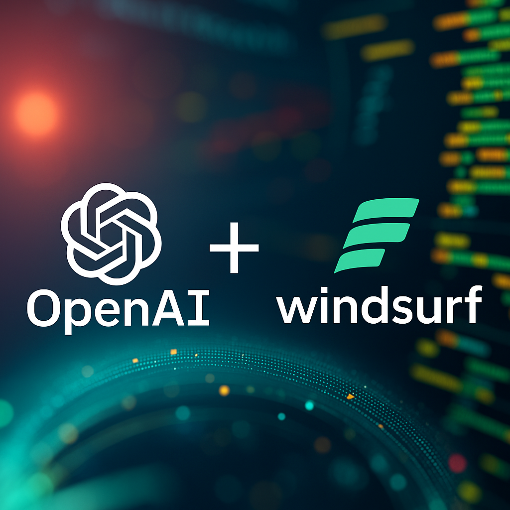 OpenAI豪掷30亿囊收Windsurf，雰围开发改姓奥特曼？ – Let's Make AGI Real